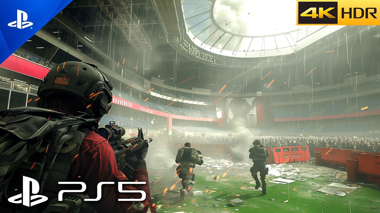 (PS5) RUSSIAN STADIUM ATTACK | Realistic IMMERSIVE ULTRA Graphics ...