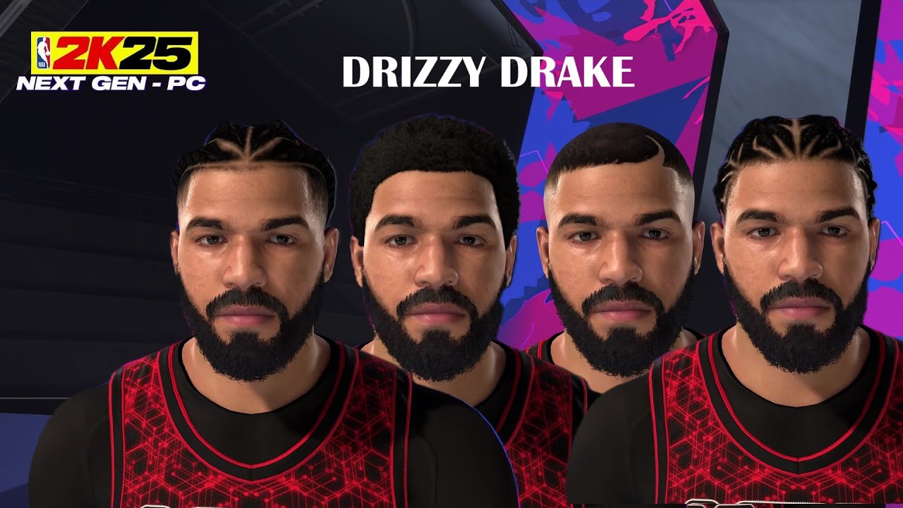 NBA2K25 & NBA2K26 - DRAKE -FACE CREATION!!!!! - YouTube