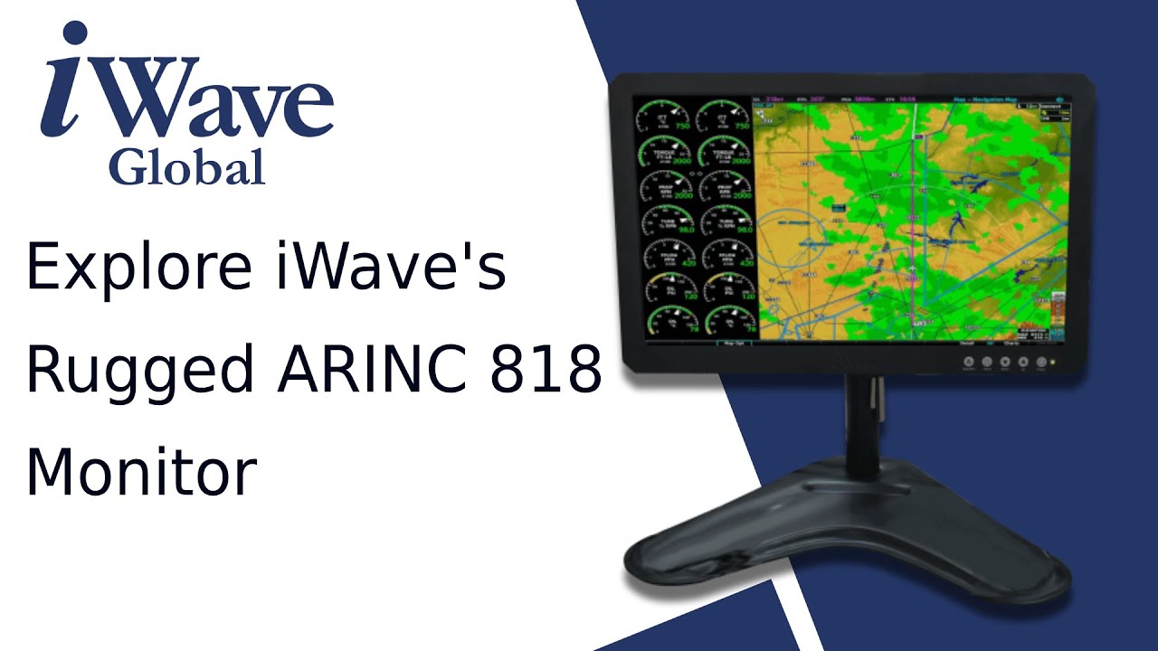 Explore iWave's Rugged ARINC 818 Monitor: Advanced Display Solution ...