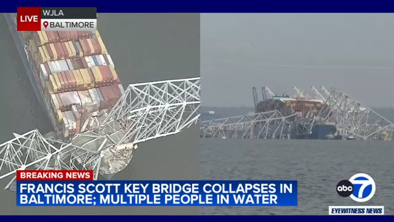 LIVE | Continuing coverage: Francis Scott Key Bridge partially ...