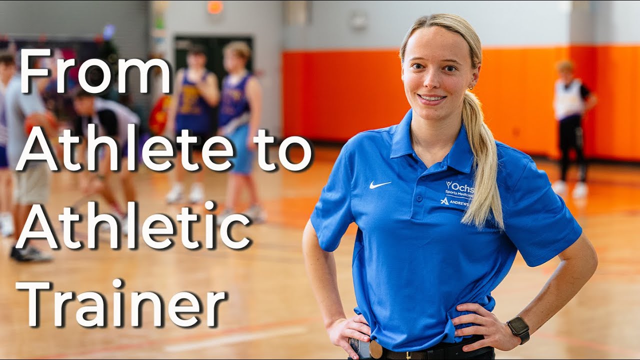 Courtney's Journey from Athlete to Athletic Trainer - YouTube