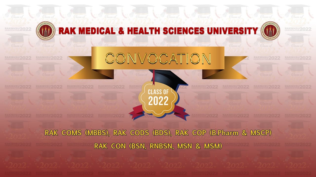 Convocation Ceremony Class of 2022 - YouTube