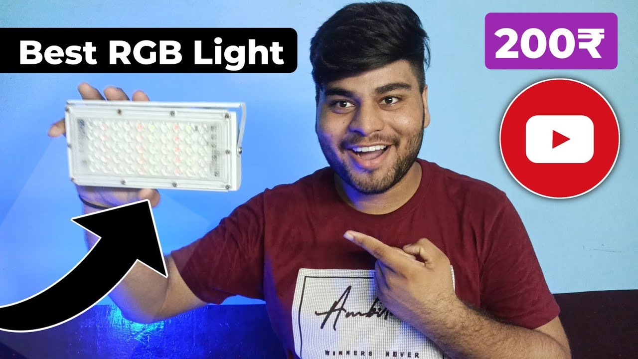 Best RGB Lights For Youtube Videos Background ..💡💡 - YouTube