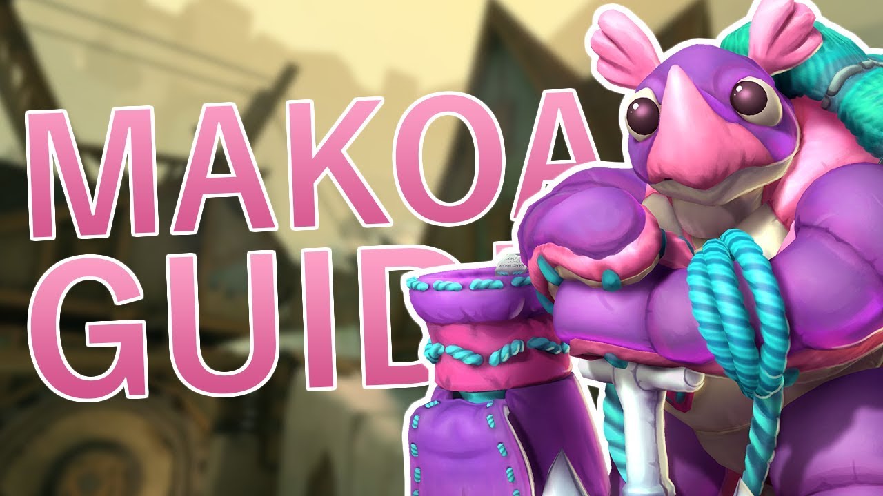 How To Play: Makoa - Paladins Champion Guide (Paladins 1.3) - YouTube