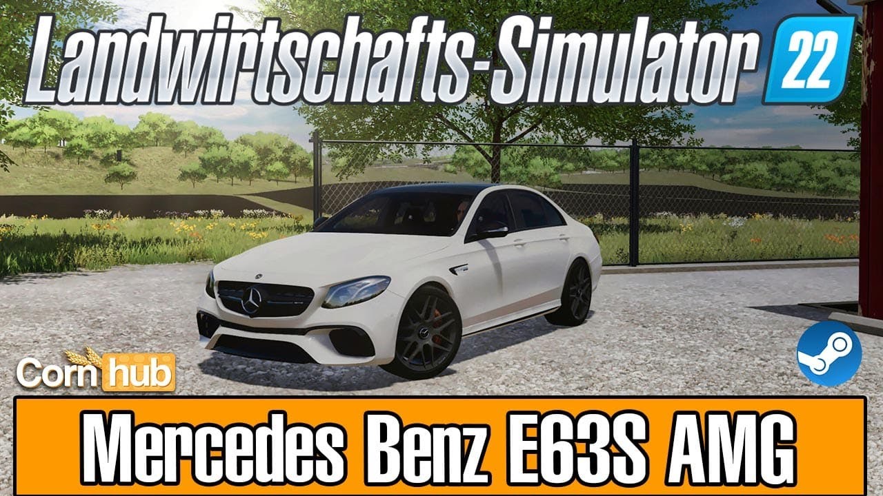 LS22 Mods - Mercedes Benz E63S AMG - LS22 Modvorstellung - YouTube