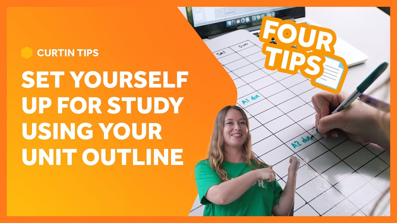 How to use your unit outlines to set yourself up for study | Study ...