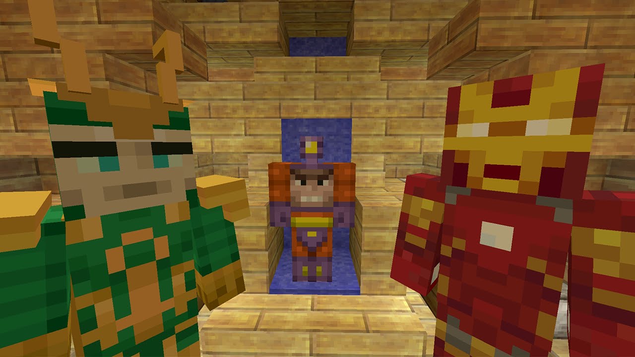 Minecraft XBOX - Survival Madness Adventures - AVENGERS LOKI (Super ...