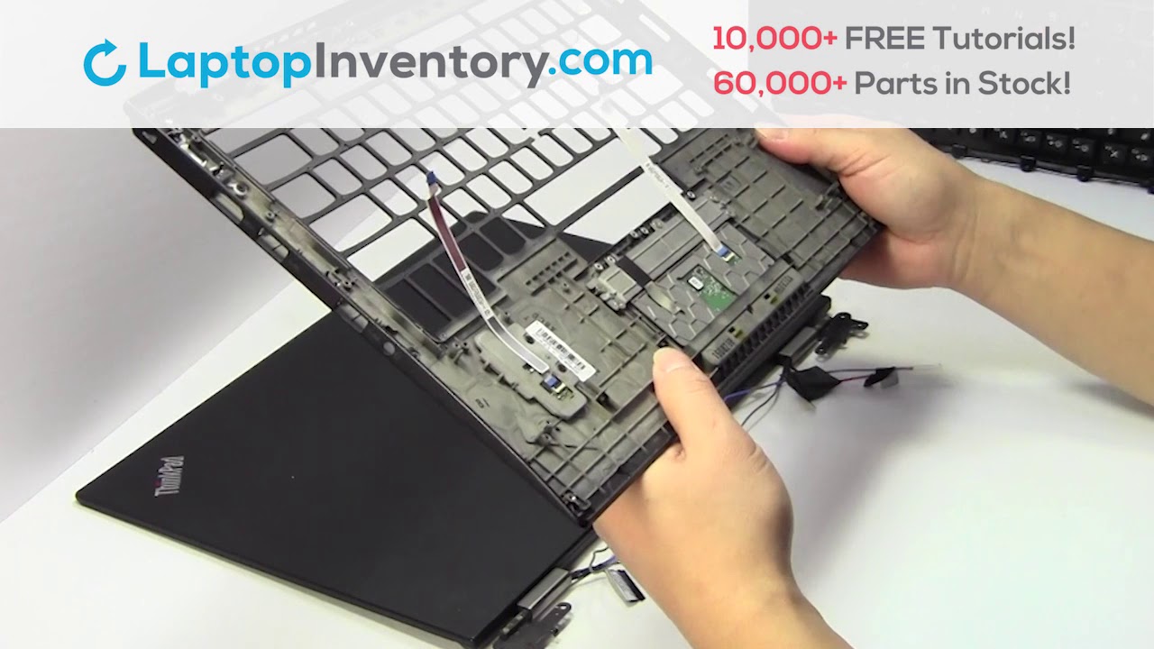Lenovo Thinkpad X1 Touchpad Installation Palmrest Replacement ...