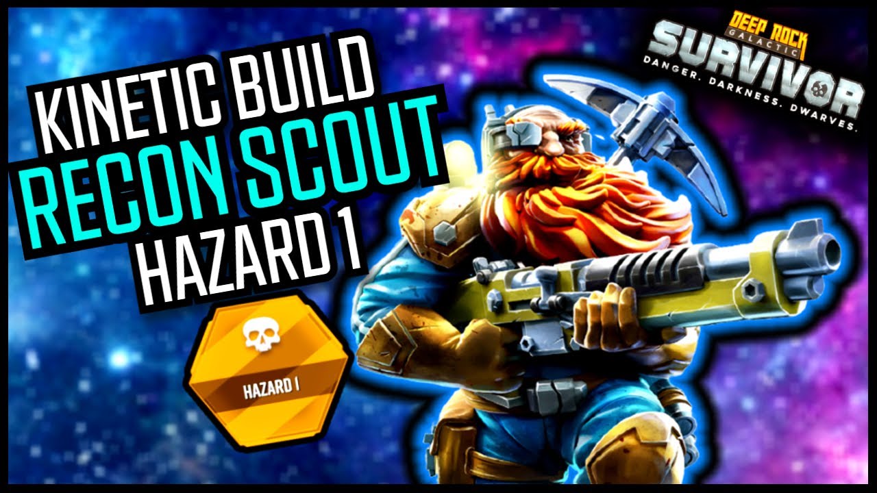 Deep Rock Galactic: Survivor | Recon Scout Crystalline Caverns Hazard 1 ...