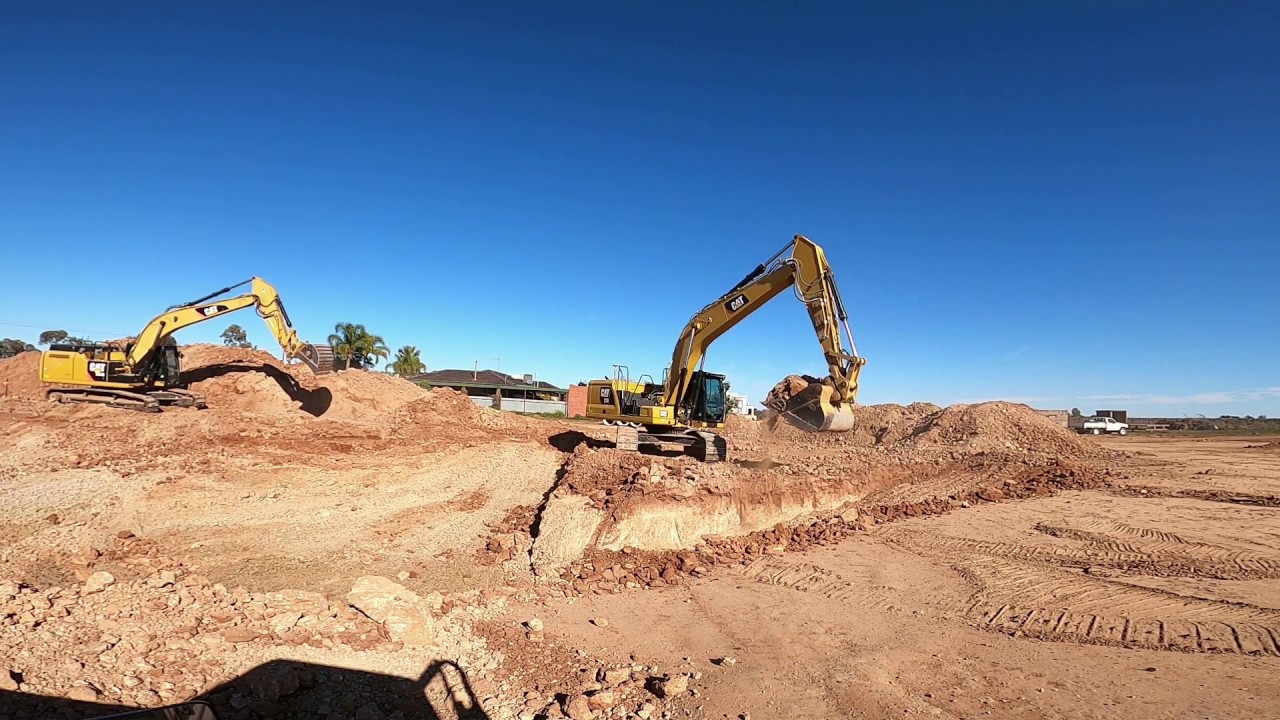 Civil Construction - Basin Earthworks - YouTube