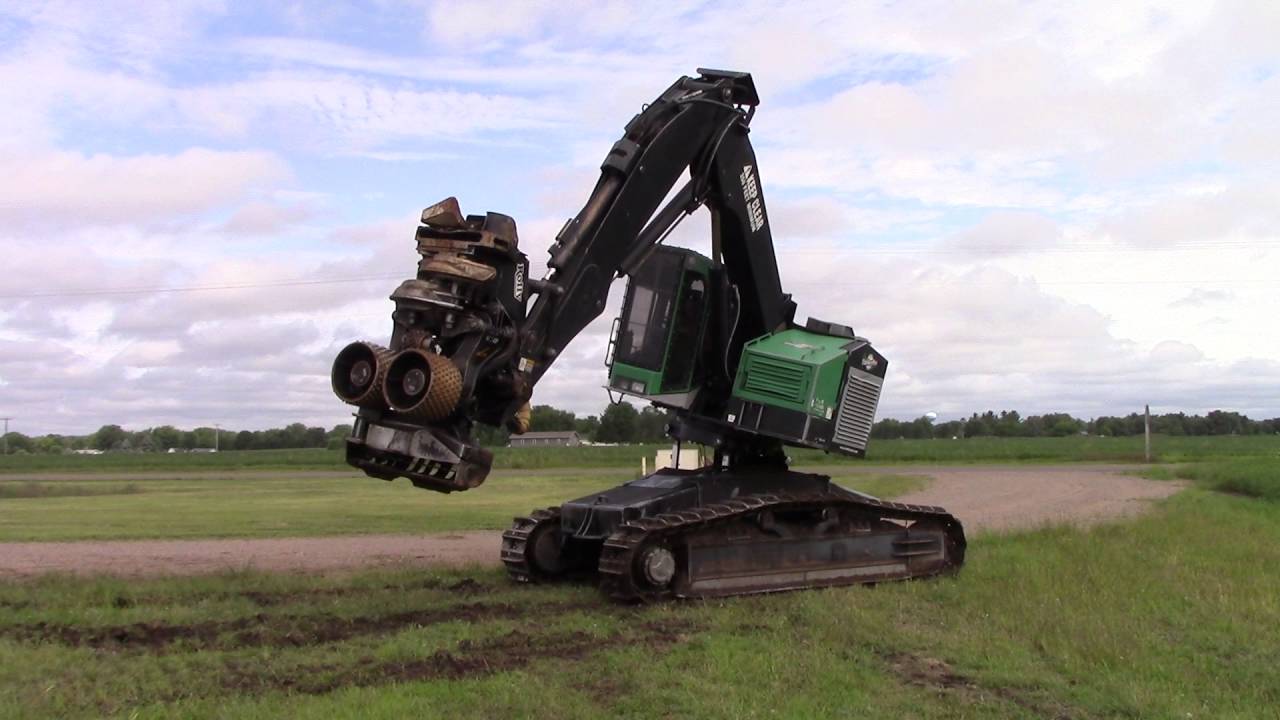 Timberpro TL-725 B Processor - YouTube