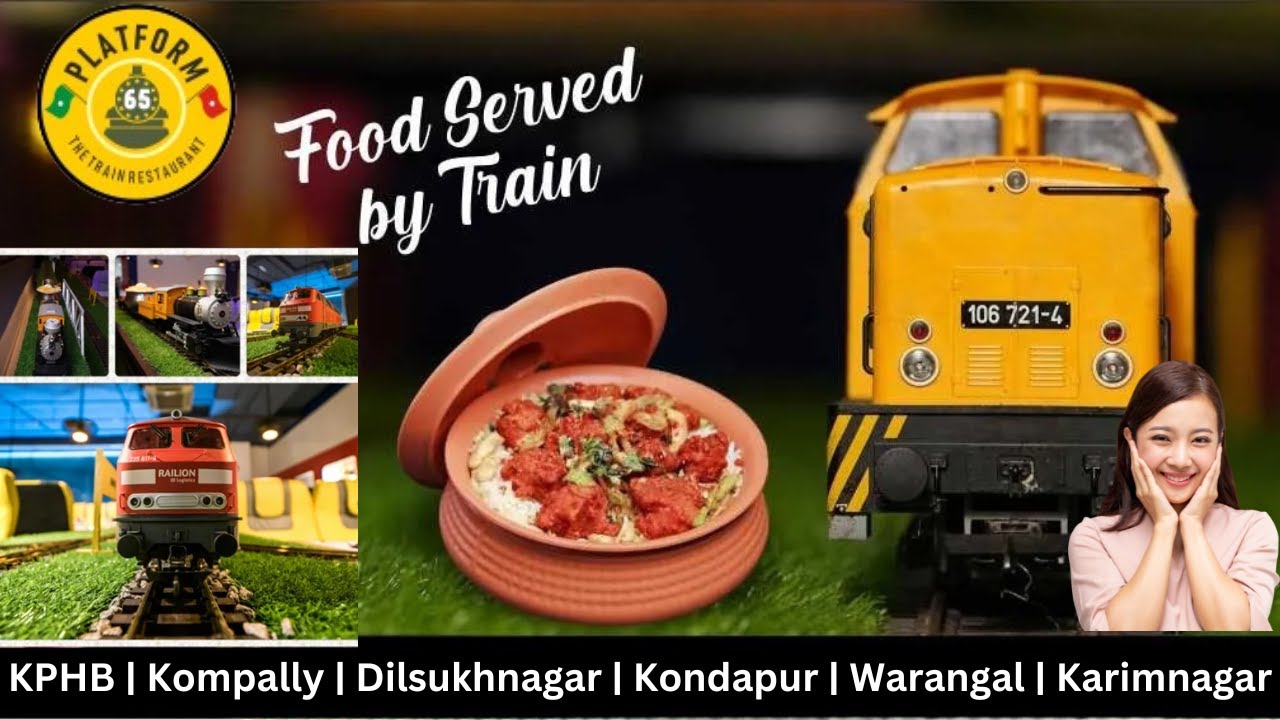 Food Serve by Train| Platform 65 Restaurant | Best Ambiance Restaurant ...