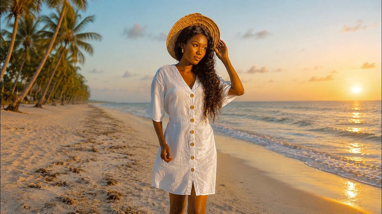 A DAY AT THE BEACH// Mombasa beach Kenya + reviewing big tree ...