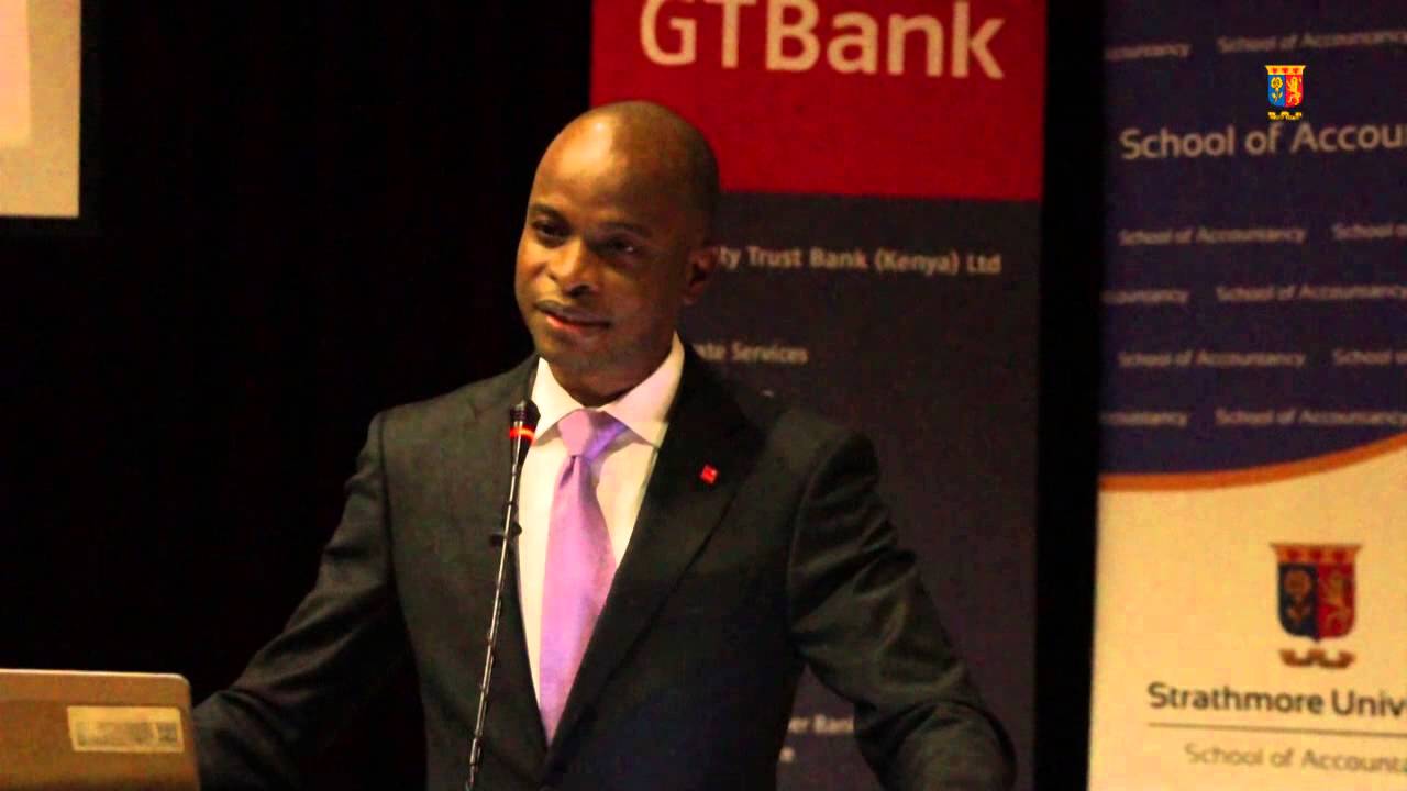 Managing Director, GTBank speaks at Strathmore - YouTube
