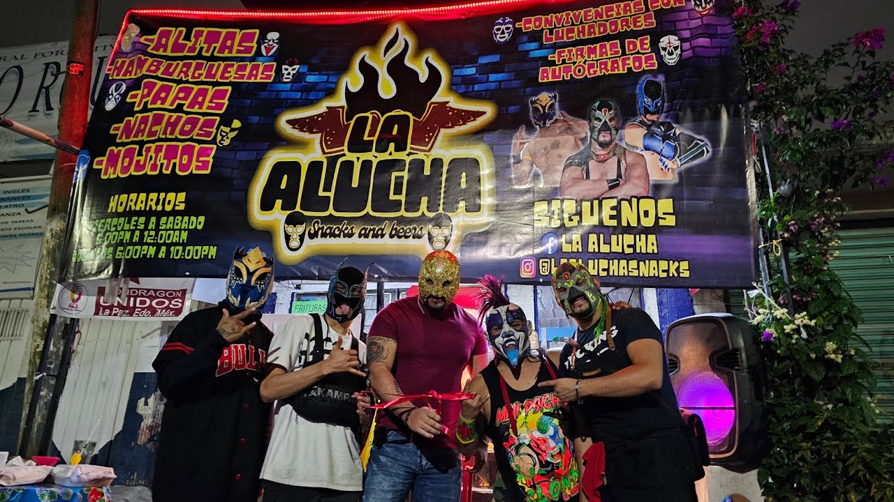 Gran inaguracion de La Alucha en los Reyes la Paz !!! - YouTube