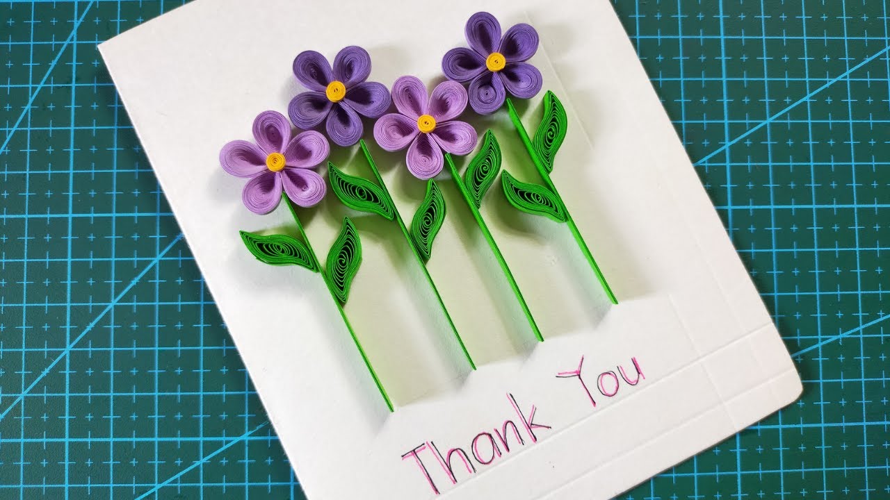 Paper Quilling Card| How to make a Quilling Card| #quilling # ...