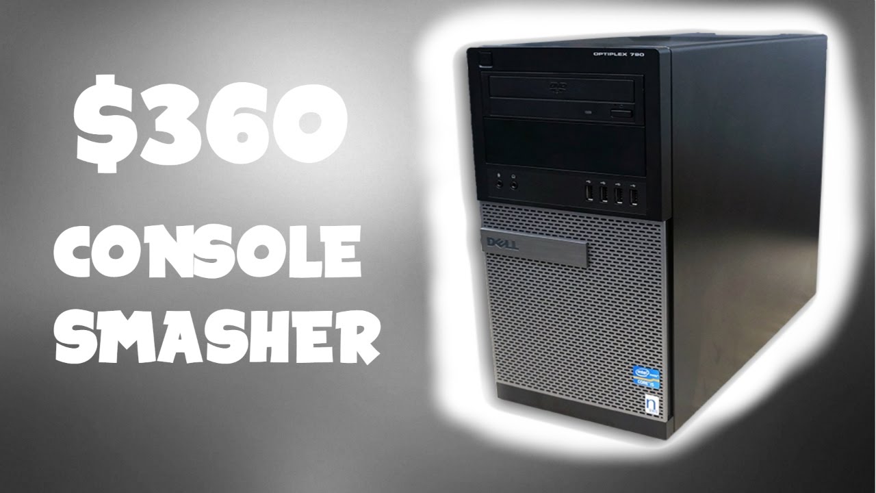 $360 CONSOLE SMASHER ( Budget Gaming PC ) - YouTube