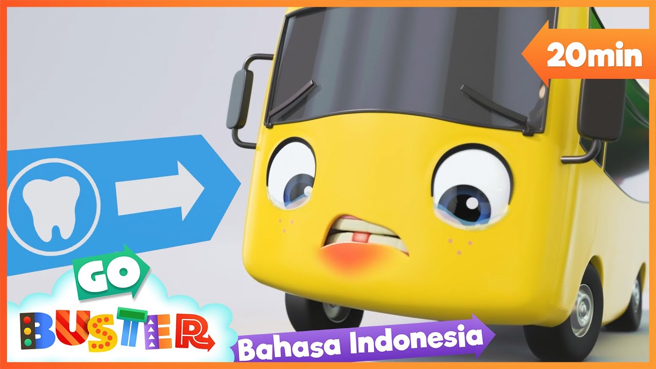 Buster Sakit Gigi | Go Buster Indonesia | Kartun Populer Anak-anak | Si ...