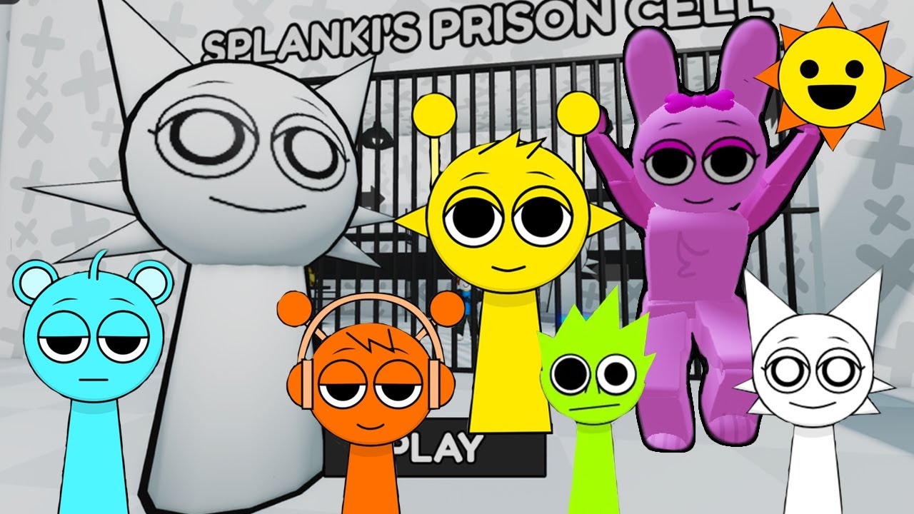 Pink Sprunki play Wenda Sprunki Prison Run Incredibox Sprunki Roblox ...