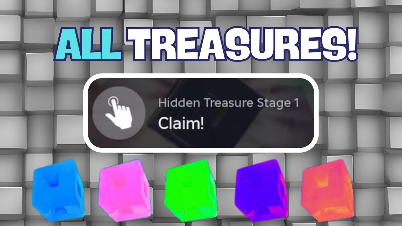 How to Find All Treasures in The Games | Roblox - YouTube