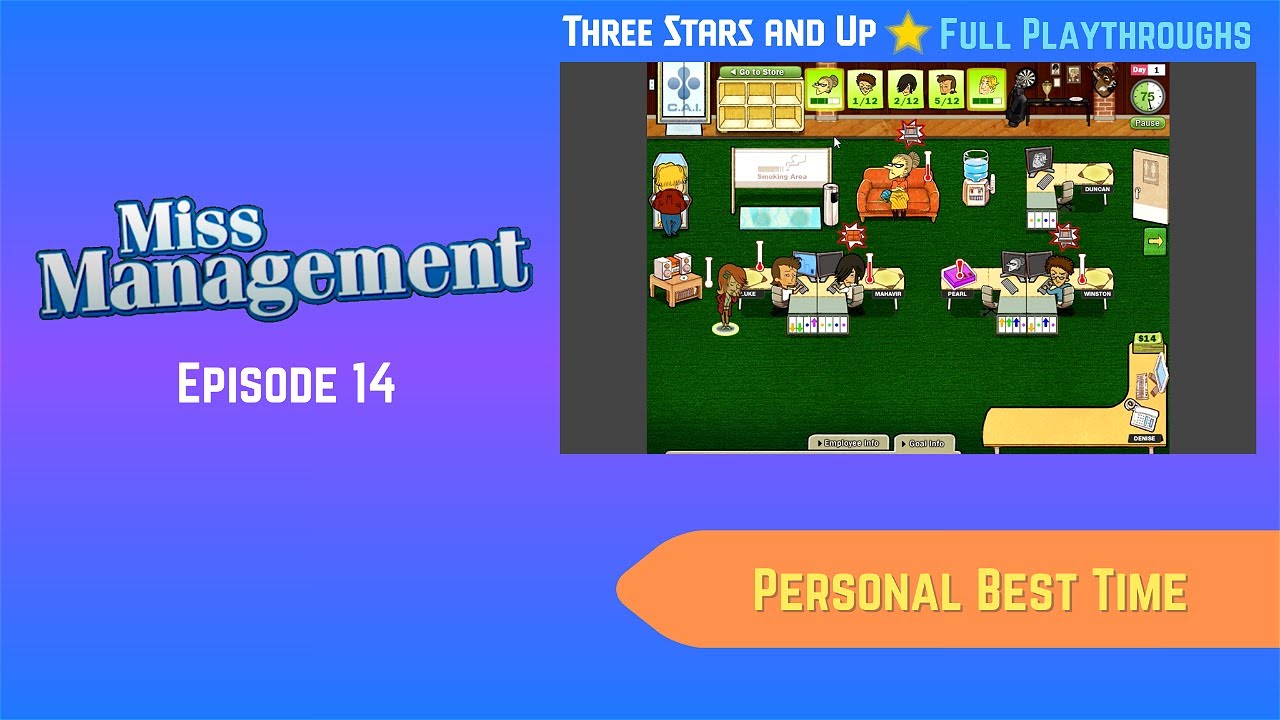 Miss Management (2007, PC) - Episode 14: Captain of His Ship - YouTube