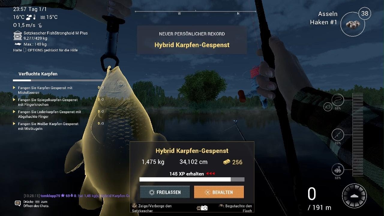 Fishing Planet_Hybrid Carp Ghost 🐟 Weeping Willow 🇬🇧 Cursed Carps ...