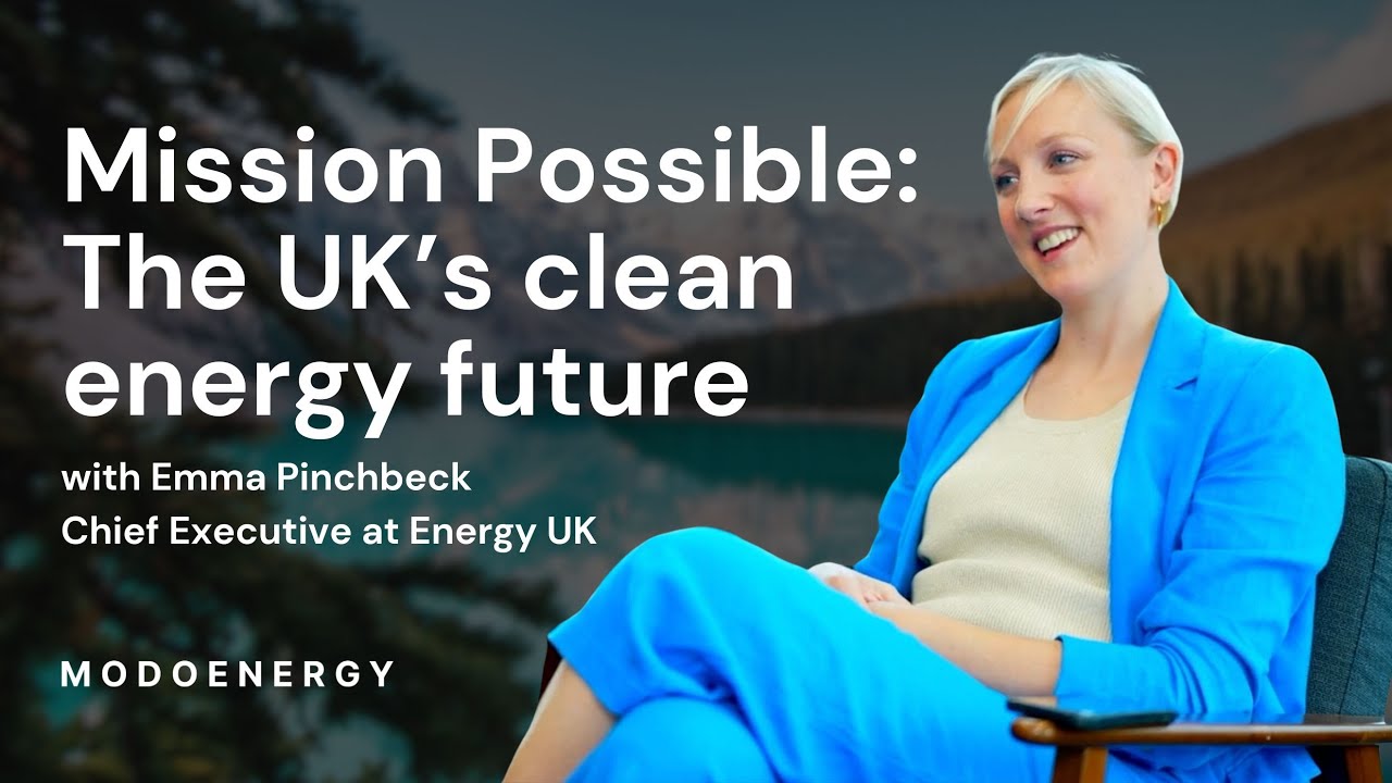 Mission possible: The UK's clean energy future -Transmission with Emma Pinchbeck (Energy UK ...