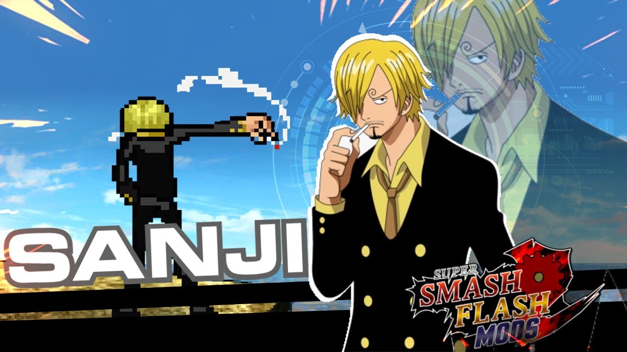 SSF2 MODS Sanji by ( Richard Mohos ) - YouTube