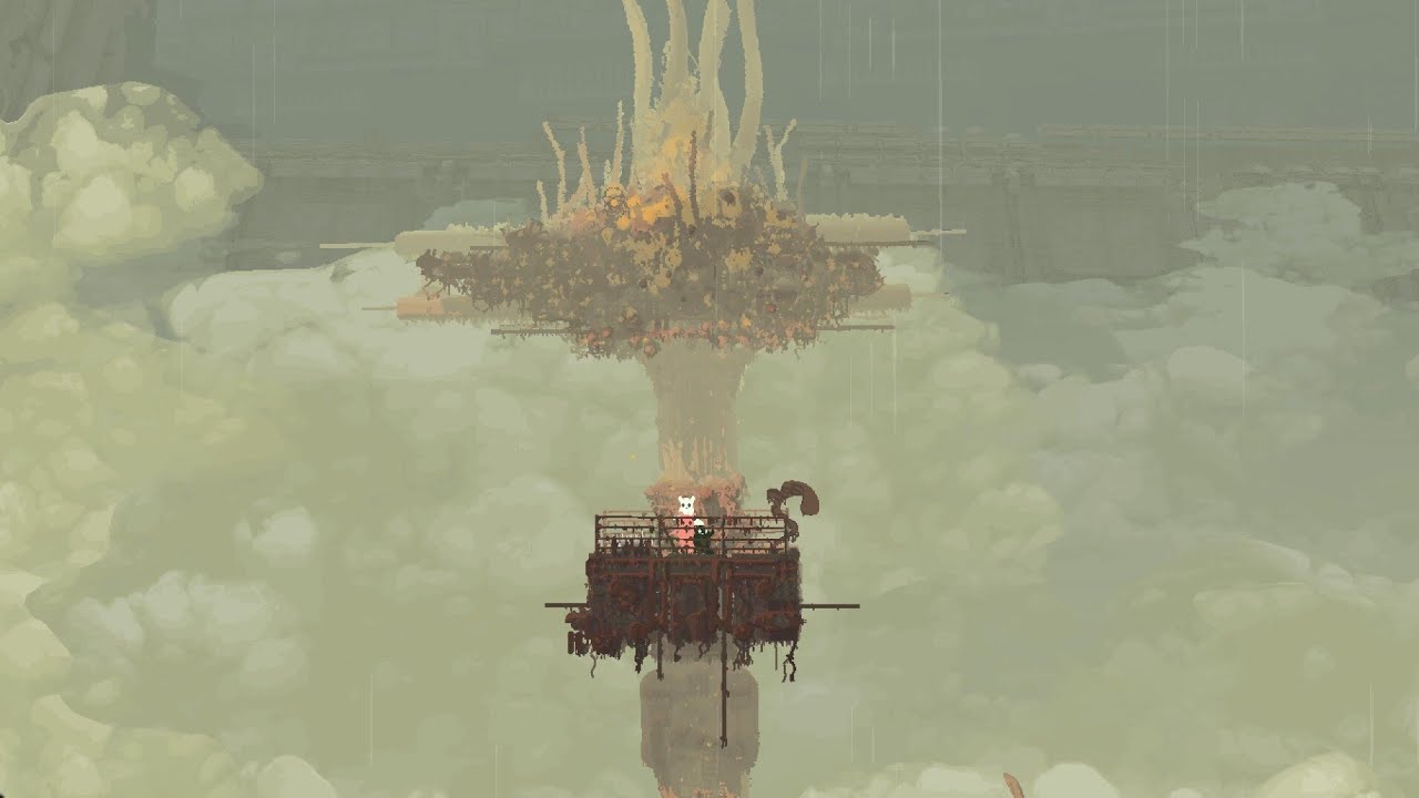 Rain World - Hunter finds rest in the Far Shore - YouTube