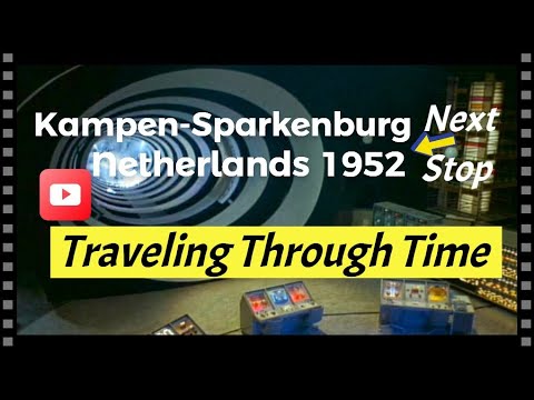 Netherlands 1952. Kampen - Spakenburg - Monnikendam. Traveling Through Time. {4K Color 120fps}