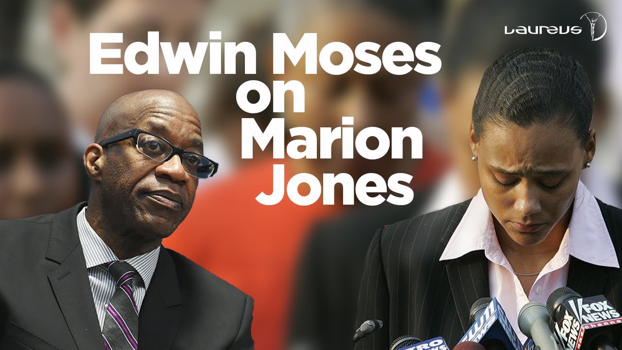 Edwin Moses on Marion Jones - YouTube