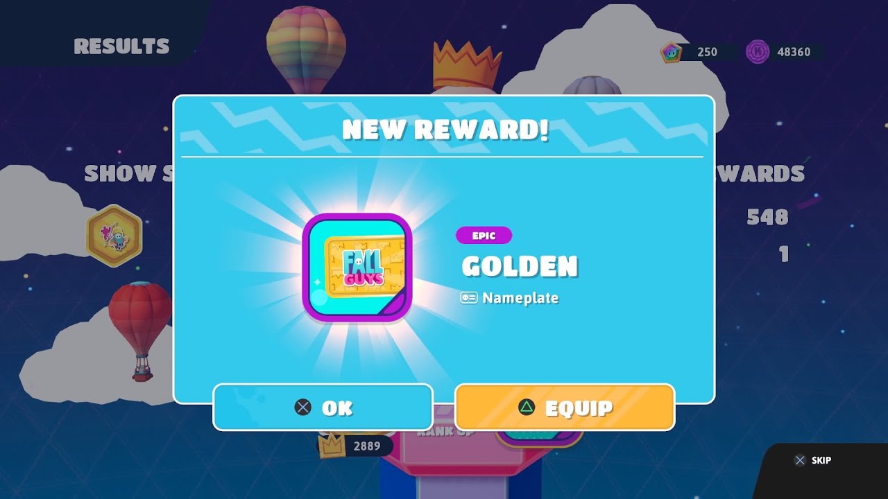 Unlocking Crown Rank 49 (Golden) in Fall Guys! - YouTube