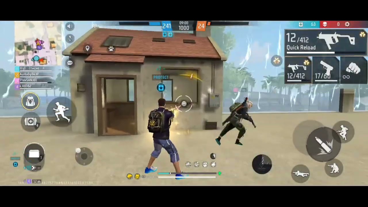ff noob game play - YouTube