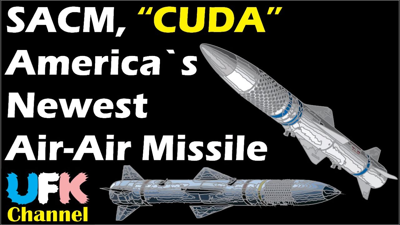 "CUDA" America`s New Air-Air Missile. Half the length of Aim-120 AMRAAM ...