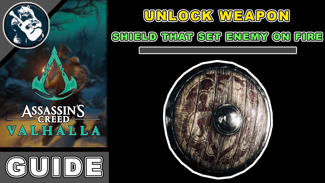 Unlock Fire Light Shield "Bloodwolf" in Assassins Creed Valhalla Weapon ...