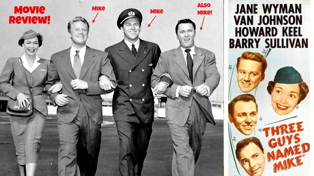 Three Guys Named Mike (1951) - Movie Review - YouTube