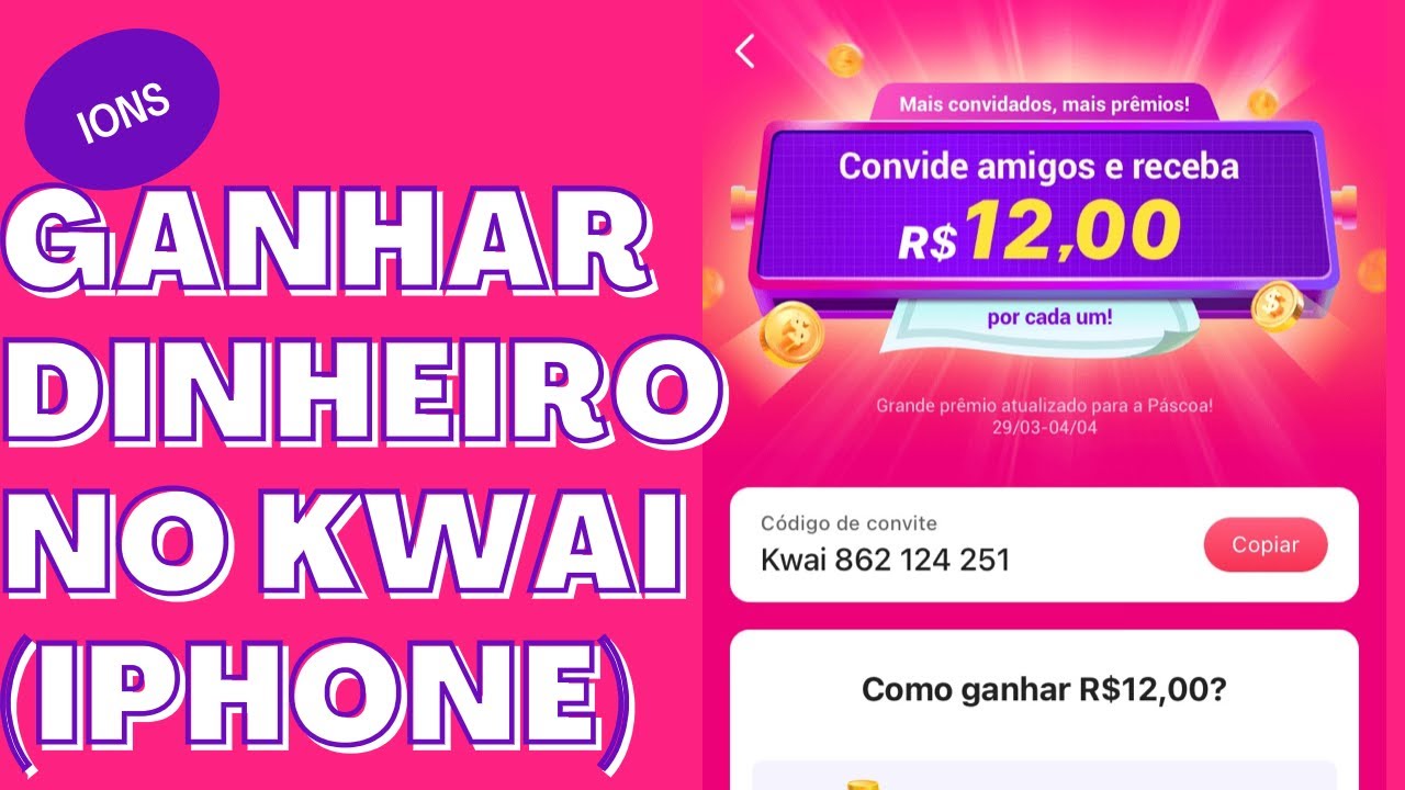 Kwai Iphone Como Ganhar Dinheiro Kwai No Ions Atualizado Youtube 4885