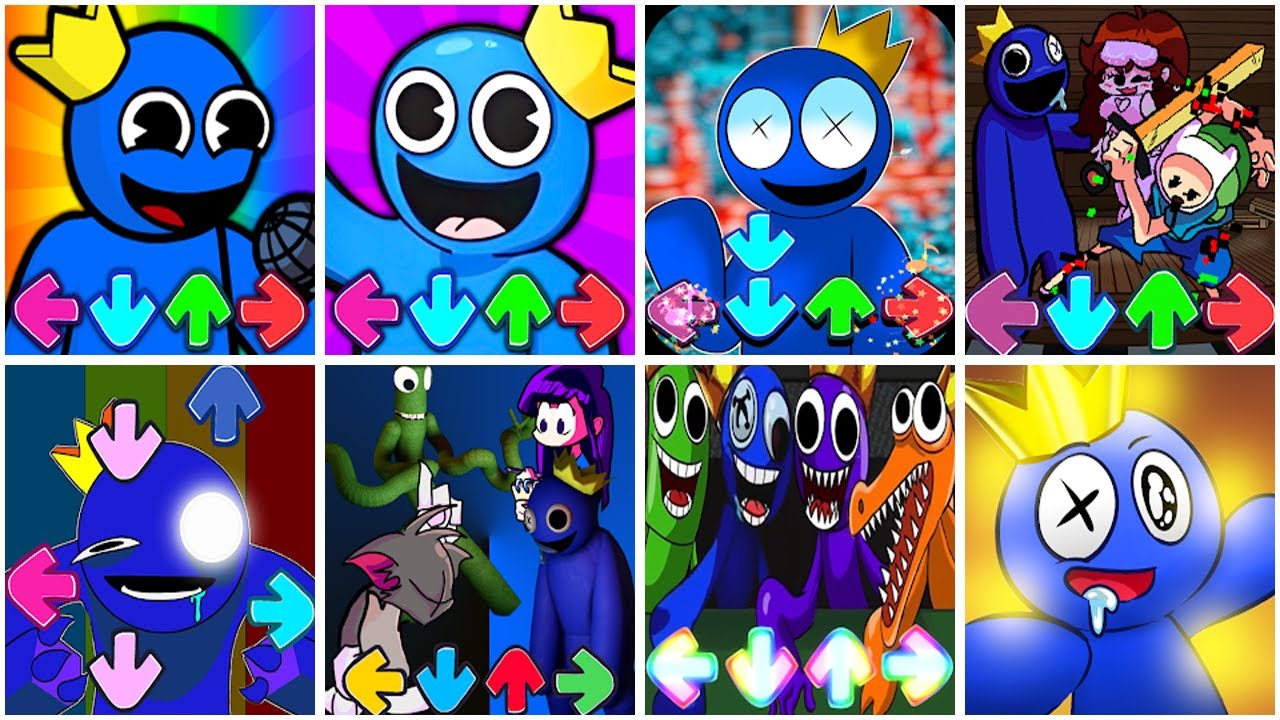 FNF Friends To Your End But Everyone Sings It, FNF Rainbow Friends, Odd ...