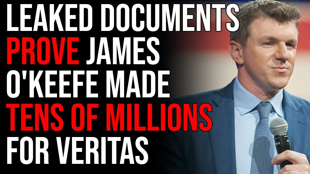 Leaked Corporate Documents PROVE James O'Keefe Made TENS OF MILLIONS ... Leaked Corporate Documents PROVE James O'Keefe Made TENS OF MILLIONS ...