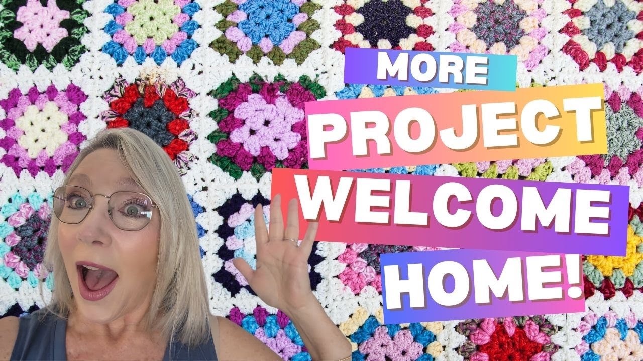 Project Welcome Home - Blankets and Squares Galore...AND MORE! - YouTube