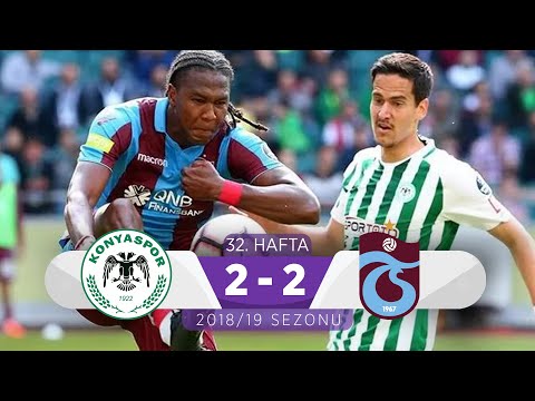 Konyaspor (2-2) Trabzonspor | 32. Hafta - 2018/19