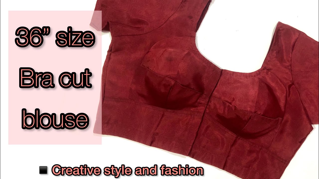 Bra Cut Blouse Stitching Step By Step Double Katori Blouse