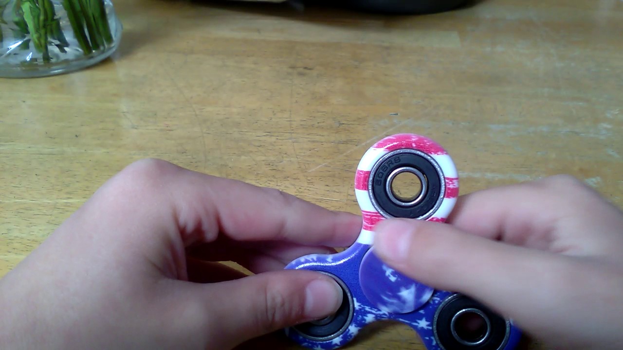 My Very First Fidget Spinner - YouTube