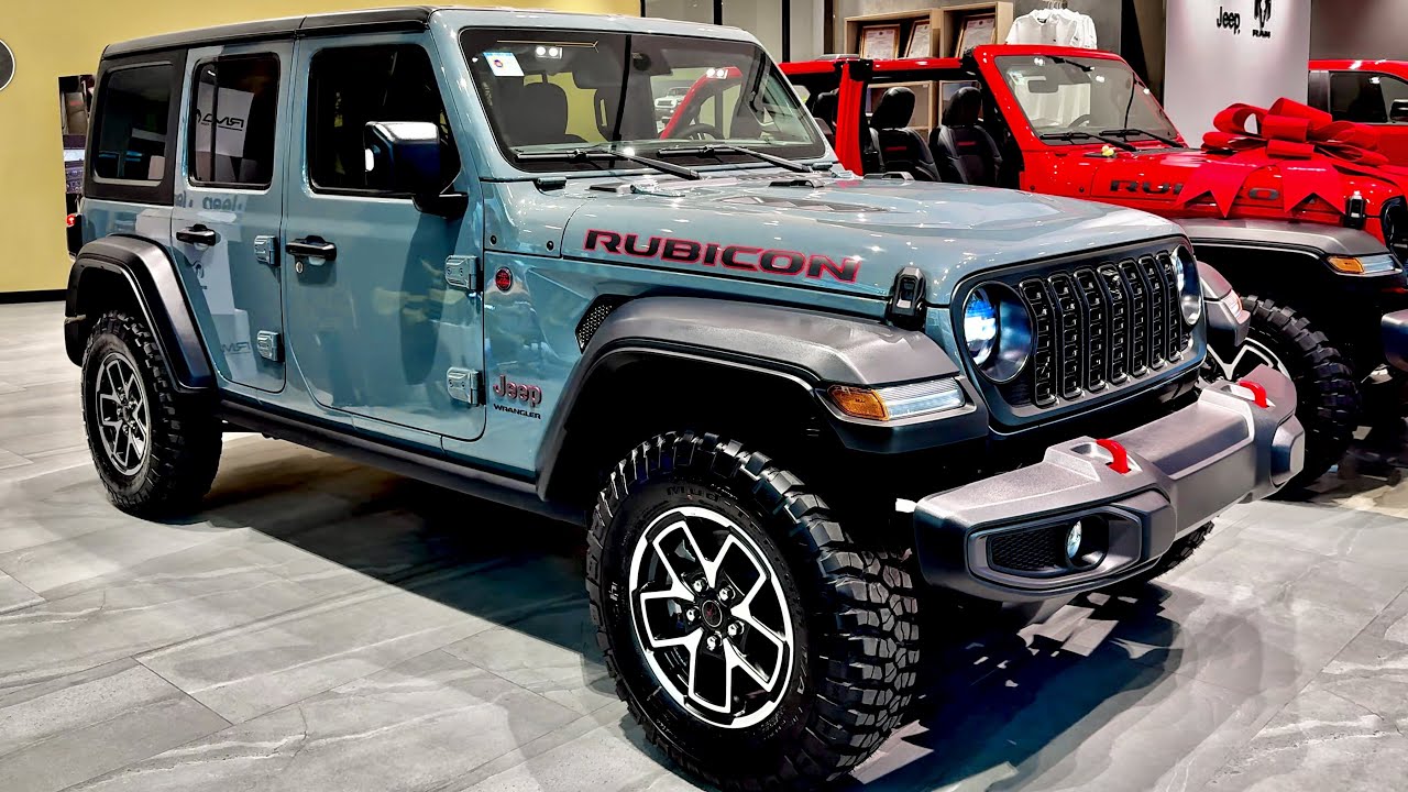 2025 JEEP® WRANGLER Rubicon 3.6L V6: Anvil Clear-Coat | Top-Tier Off ...