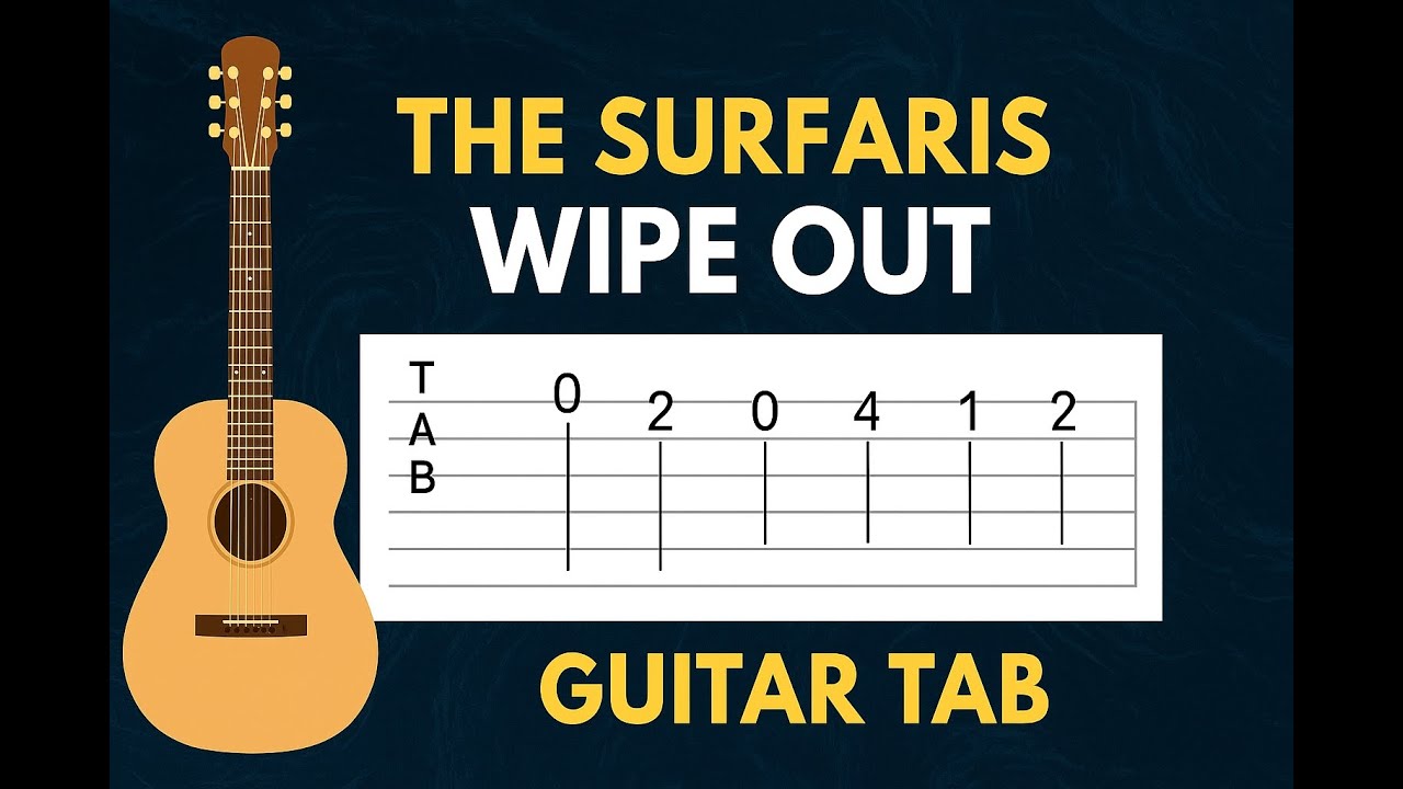 The Surfaris- Wipeout GUITAR TAB - YouTube