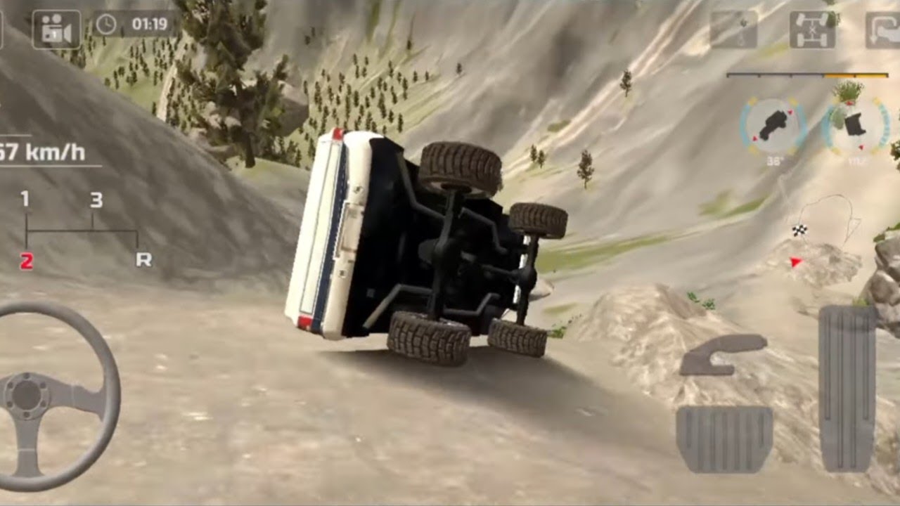 SUV track drive game video play | car game video sweet brother - YouTube