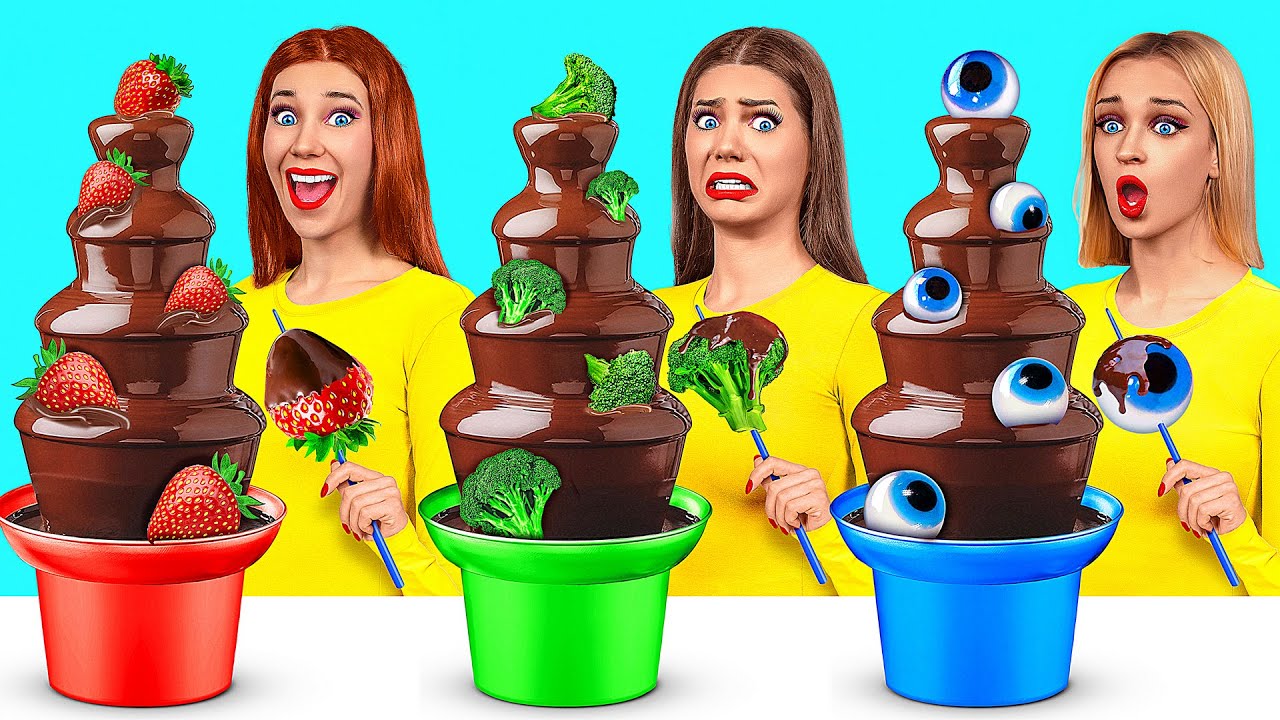 Desafío De Fuente De Chocolate | Desafío Loco por Multi DO Challenge ...