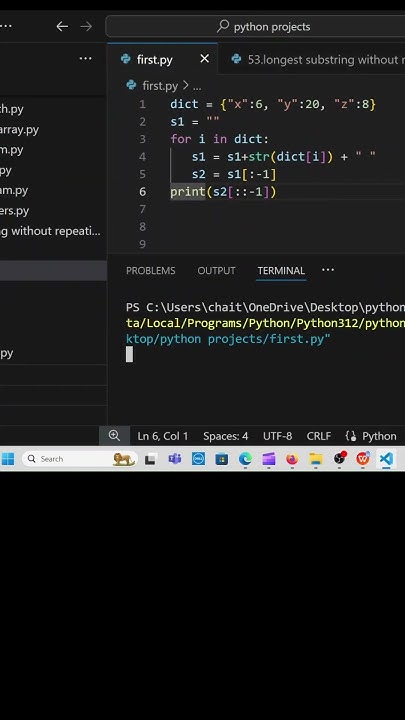 Python Coding Challenge 317 Shorts Shortsfeed Shortvideo Shortsvideo Python Coding Short