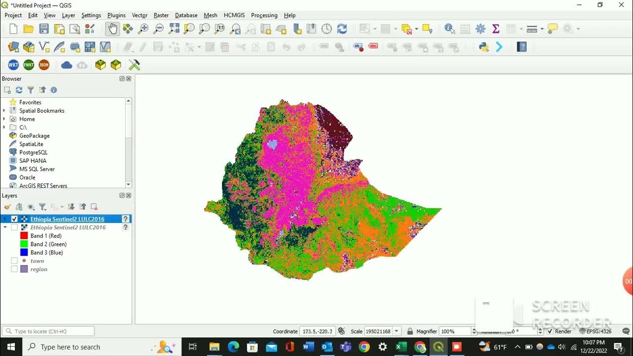 Adding Raster Data In Qgis Youtube