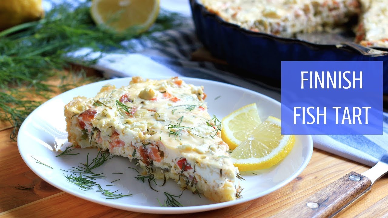 FINNISH SMOKED SALMON FISH TART (KALAPIIRAKKA) RECIPE - EASY TO MAKE ...
